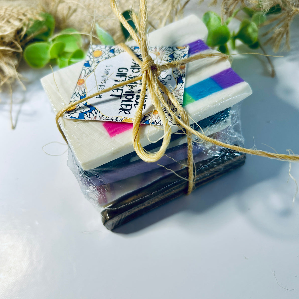 Handmade Soap Sampler & Soap Saver Gift Pack – saskbathco